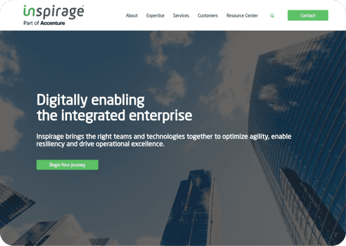 Inspirage Case Studies - Thrymr Software